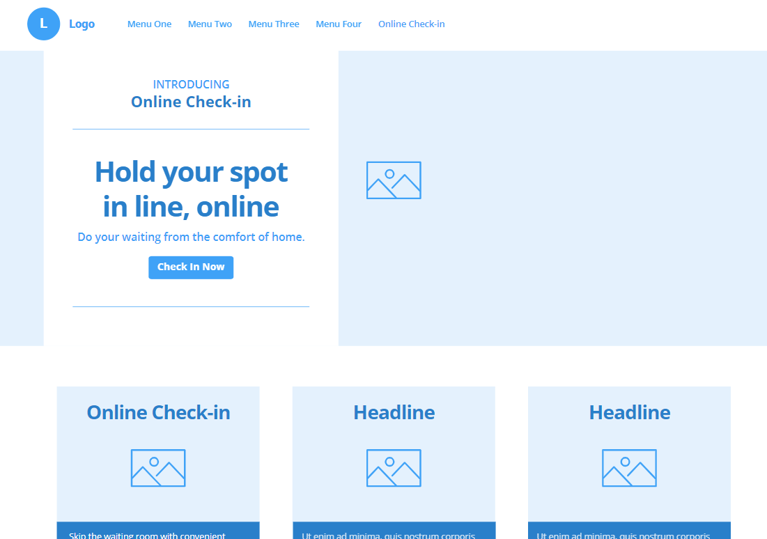 Marketing Example: Website Wireframe Templates (Sliders, landing pages ...