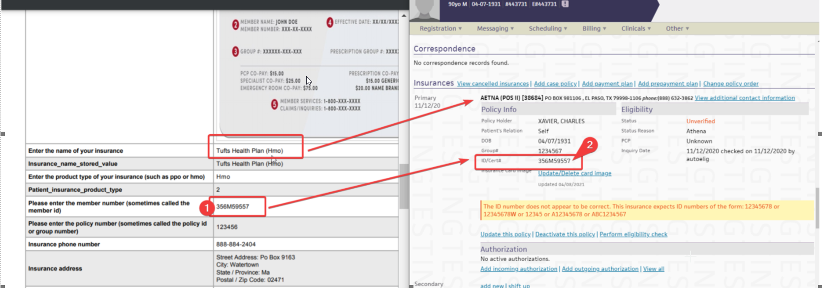 2. Insurance Package Selection – ER Express Client Resources